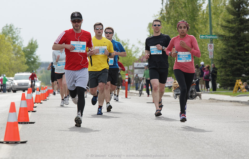 Along the race route, 2012 Saskatchewan marathon | Branimir Gjetvaj ...